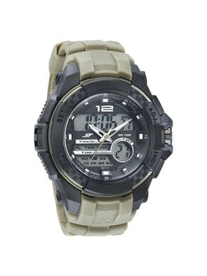 Buy Sonata 77027PP06 Black Dial Analog + Digital Watch for Men Online