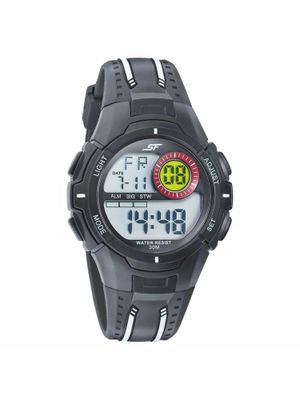Buy Sonata 77112PP02 Black Dial Digital Watch for Men Online