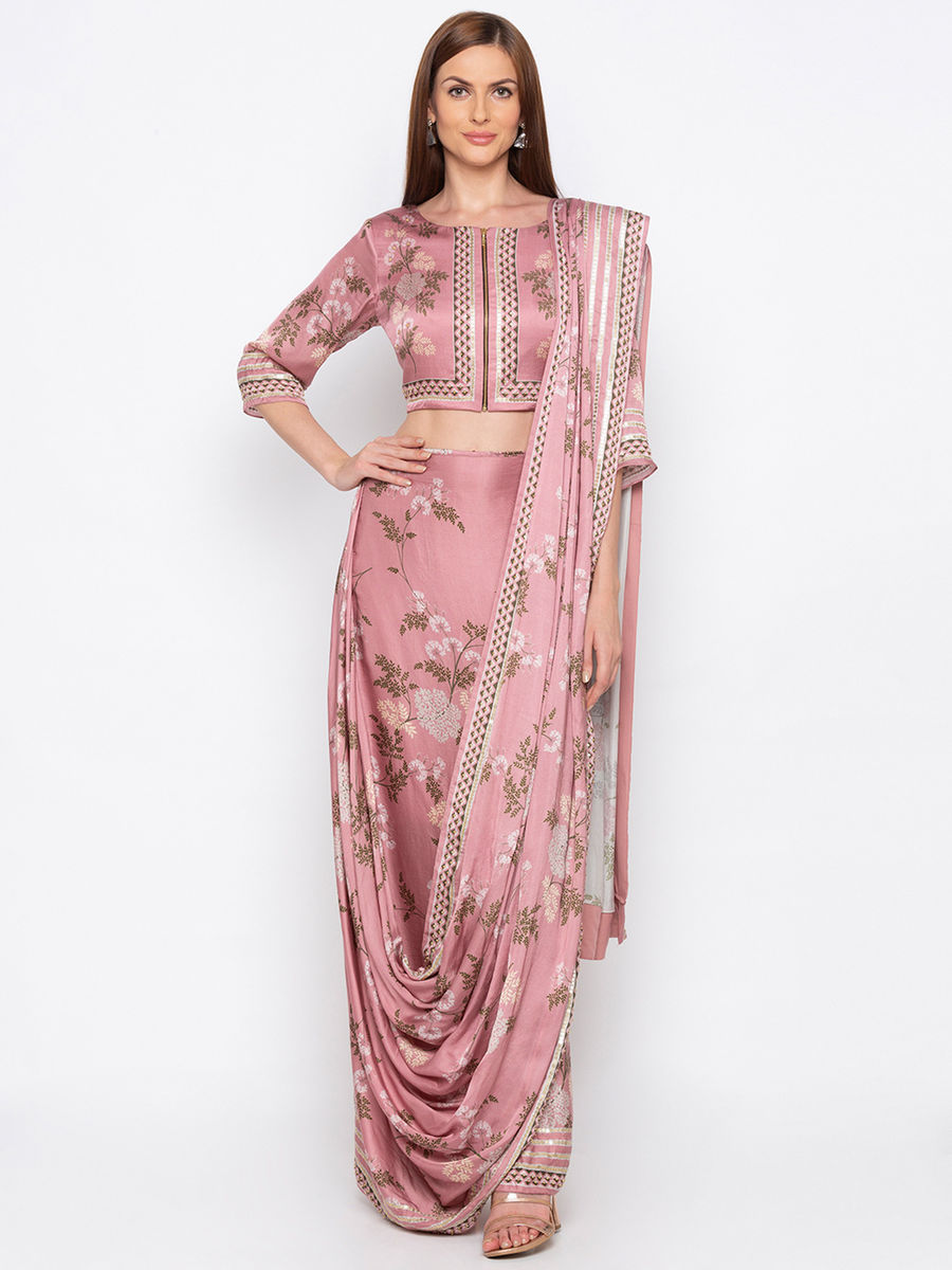 Buy Pre Draped Sarees Online with Classy and Easy to Wear Designs