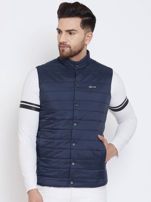 Spirit Jackets : Buy Spirit Navy Blue Solid Jacket Online | Nykaa Fashion.