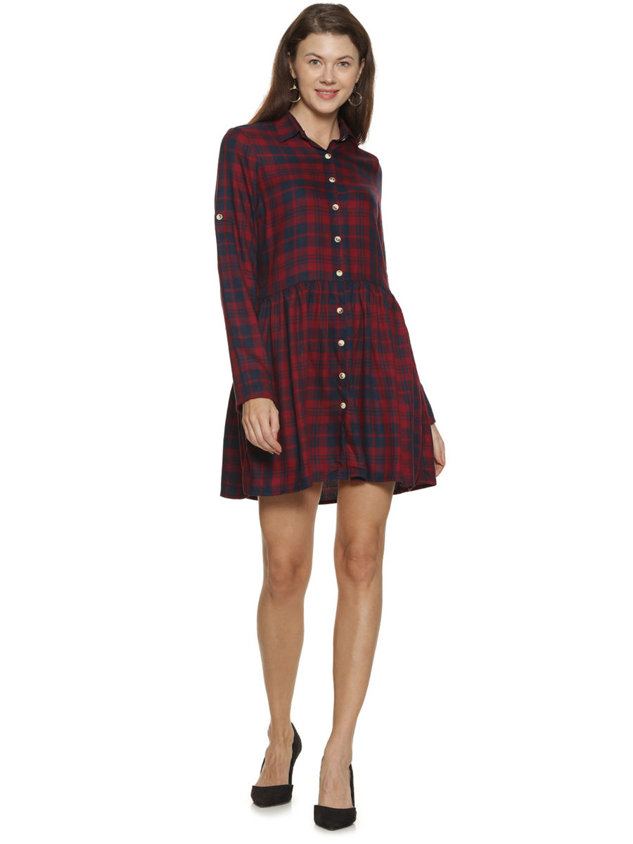 Buy Stylish Check Dress Collection At Best Prices Online