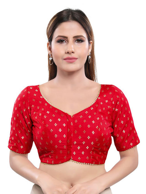 Buy Deep Neck Blouse For Women Online From Wide Range of Collections