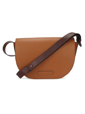 Buy THE GUSTO Tan Stellar Shoulder Bag Online