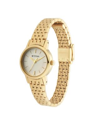 Buy Titan 2593YM02 White Dial Analog Watch for Women Online