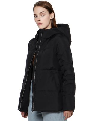 VERO MODA Jackets and Coats : Buy VERO MODA Black Solid Jacket Online ...
