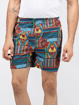 Buy Whats Down Multicolour Aztec Boxers Online