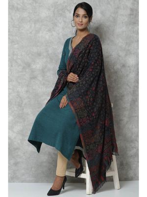Buy Biba Multicolour Straight Cotton Scarves Online