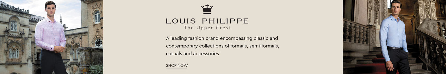 Buy Louis Philippe Clothing & Accessories At Best Prices
