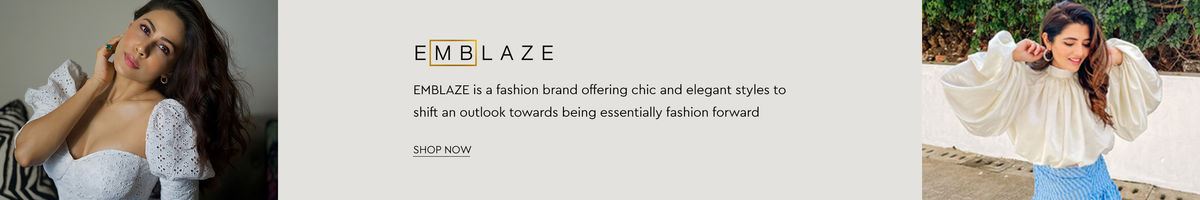 Shop Genuine EMBLAZE Categories At Best Offers From Nykaa Fashion